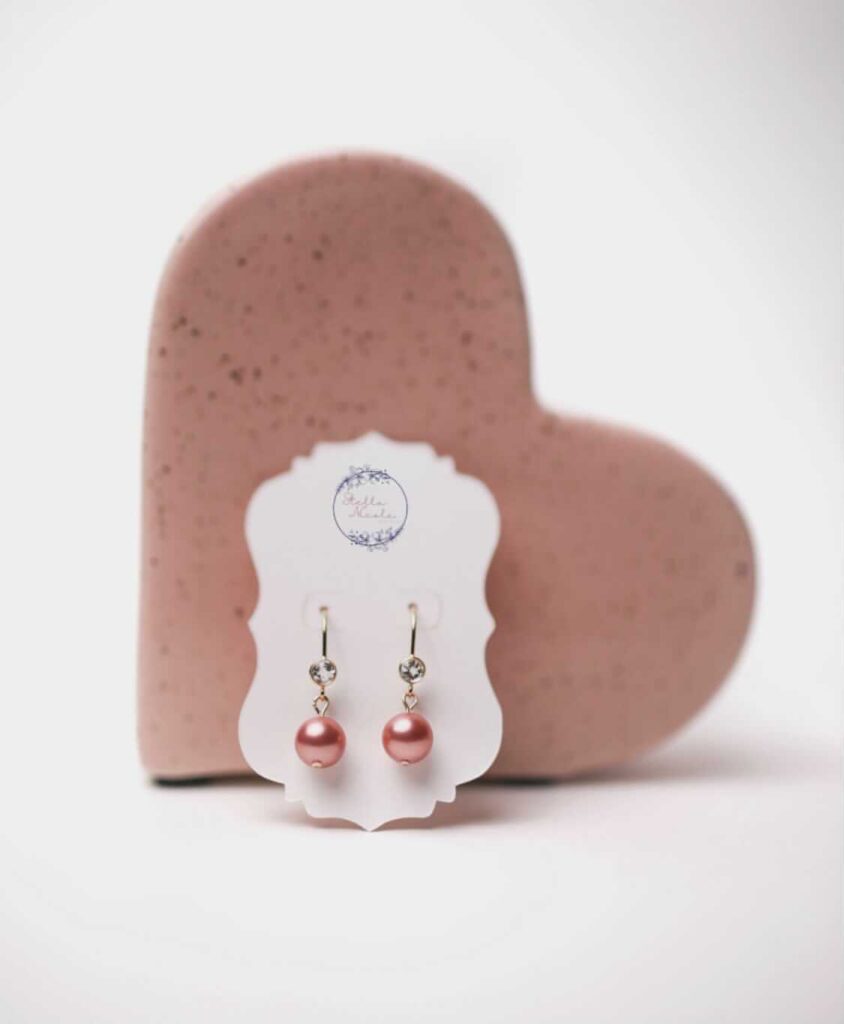 Pearl Earrings by Stella Nicole Jewelry