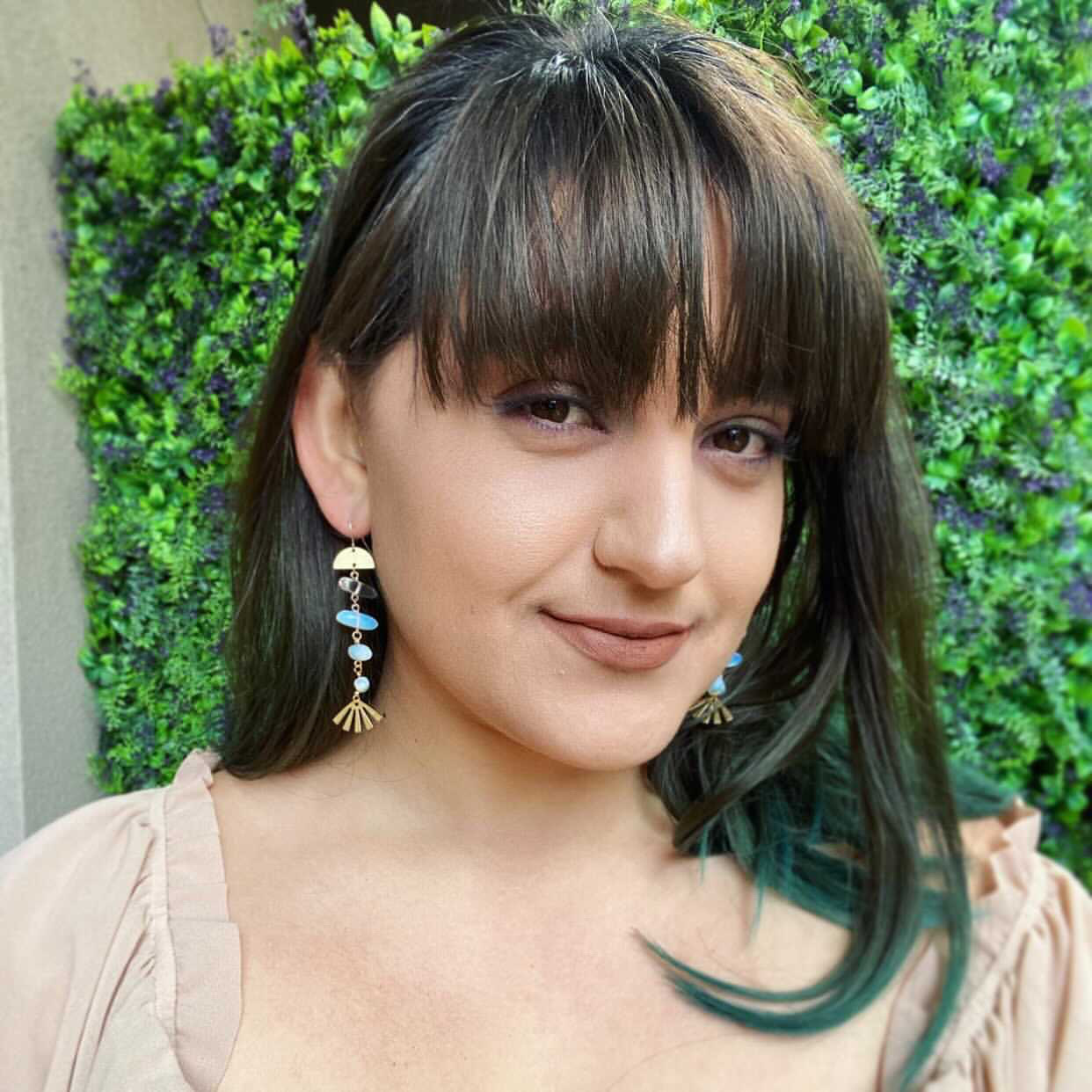 Wire Wrapped Earrings by Wrapped by Inara