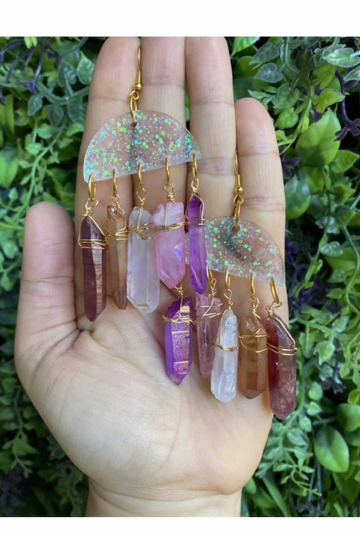 Wire Wrapped Earrings by Wrapped by Inara