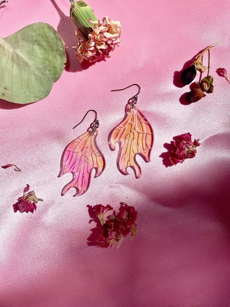 Acrylic Earrings by Peach Beast